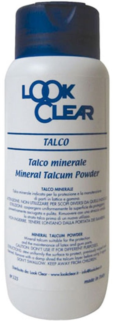 Look Clear Mineral Talc (125g) for Wetsuits, Drysuits, Latex Boots and ...